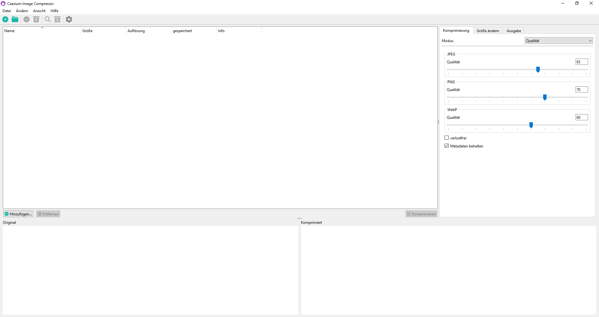 Caesium Image Compressor - Erfahrungsbericht 2025 // Benz Media