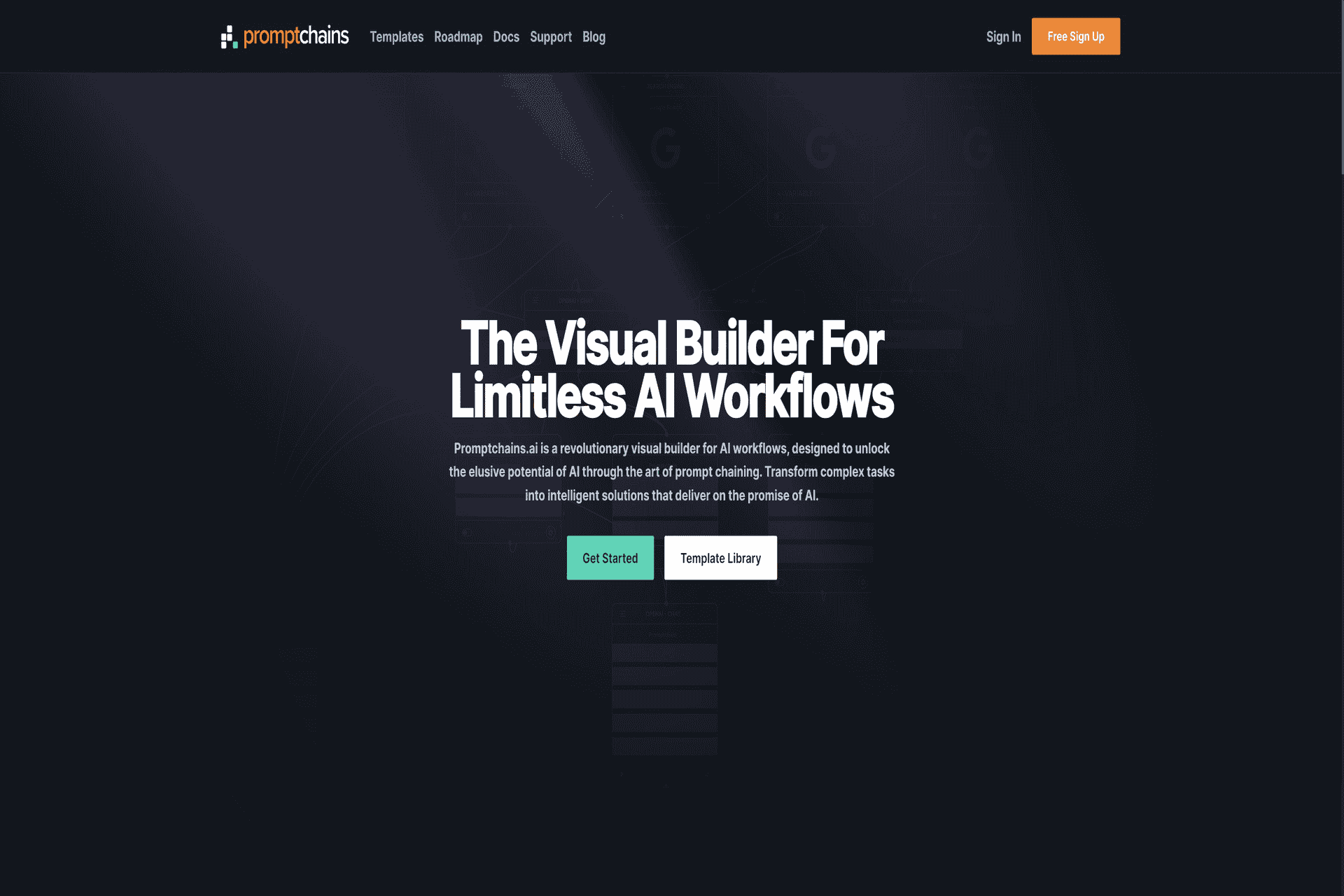 Promptchains.ai - KI-Workflows meistern mit integriertem Visual Builder // Benz Media